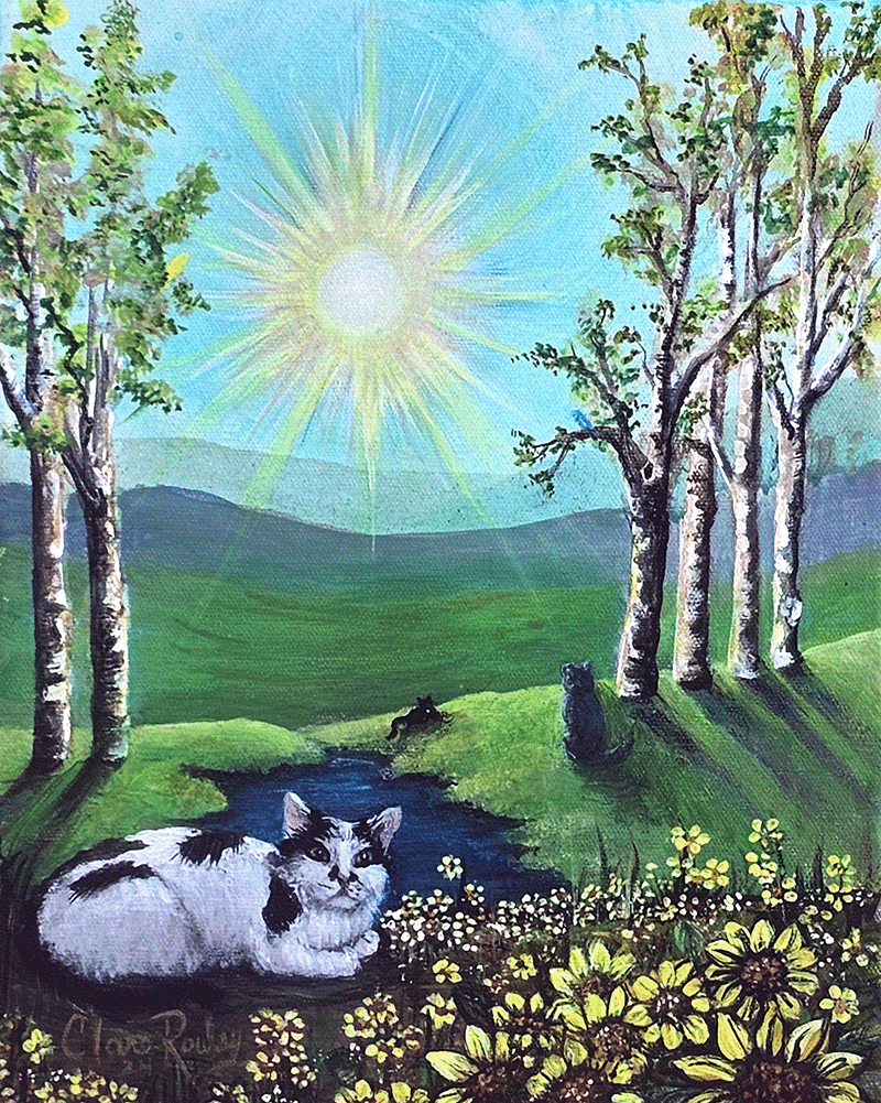 Mufasa's Heaven Pet Portrait – clarerowley